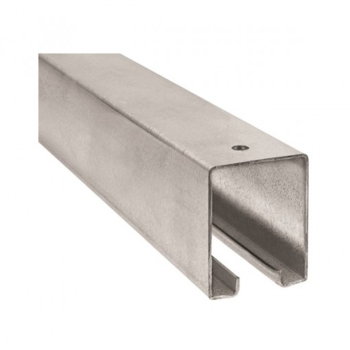 TROLLEY RAIL SQUARE 10FT GALV | Wilco