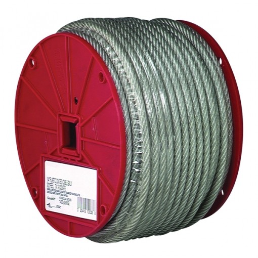 Campbell 7000397 Aircraft Cable, 184 lb Working Load Limit, Per ft L, 3 ...