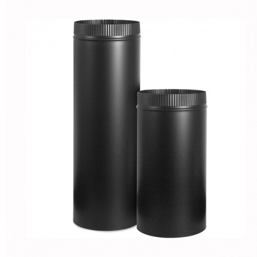Imperial BM0113 Stove Pipe, 24 in L, 8 in… k, Steel | Wilco