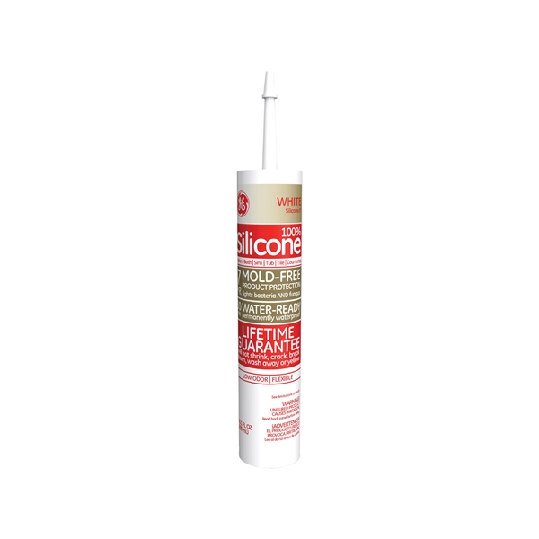 GE Silicone II GE5070 Caulk, White, 10.1 oz Cartridge - Wilco Farm Stores