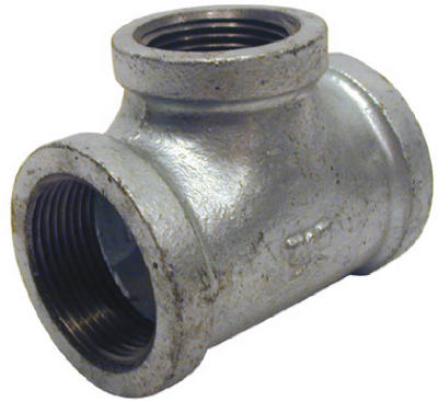 Pipe Fittings, Galvanized Reducing Tee, 3/4 x 1/2-In. - Wilco Farm Stores