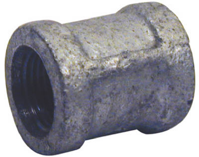 Pipe Fitting, Galvanized Coupling With Stop, 2-In. - Wilco Farm Stores
