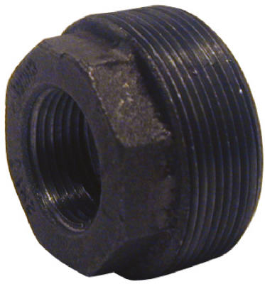 Black Hex Bushing, 1 x 1/2-In. | Wilco