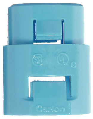 Carlon 1/2-In. ENT Blue Smurf Terminator Adapter | Wilco