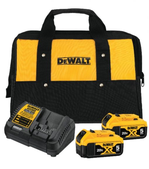 DeWalt 20v Bare Tool Starter Kit, with 2 Batteries & Charger - Wilco ...