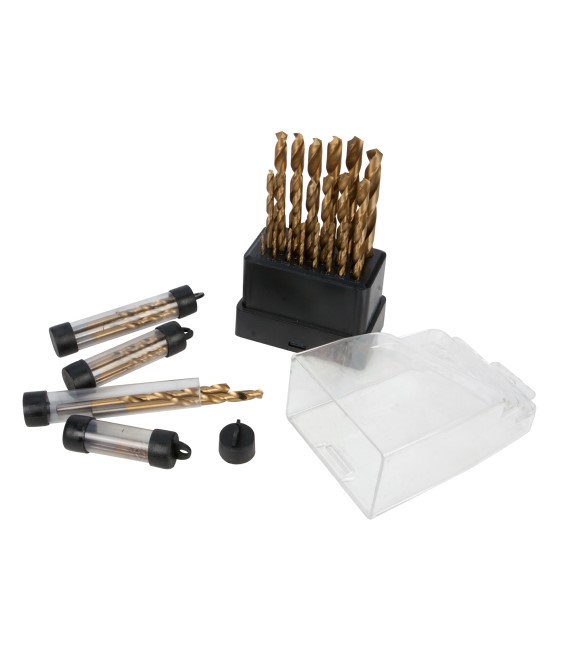 Wilmar Performance Tool, 63 Piece Titanium Drill Bit Set, W9012 - Wilco ...