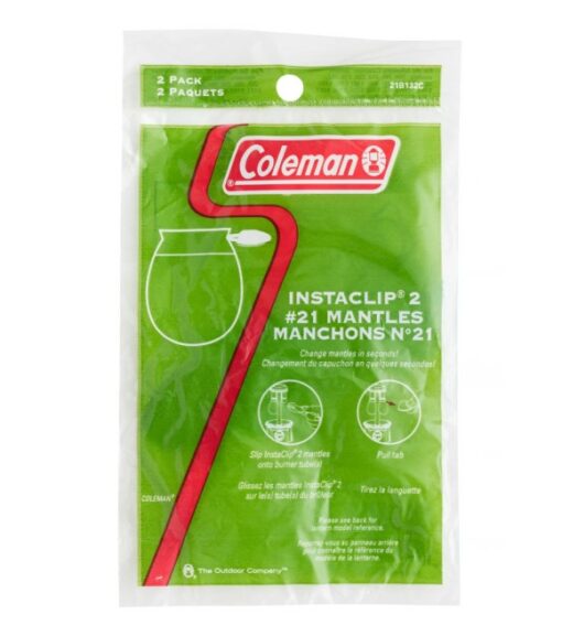 Coleman, Insta-Clip #21 Standard Mantle, 2 pk | Wilco