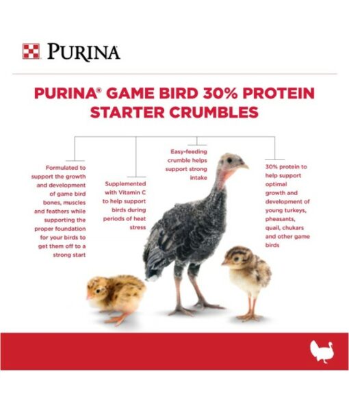 Purina, Game Bird 30% Protein Starter - Wilco Farm Stores
