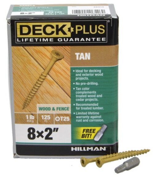 Hillman, #8 x 2" Deck Plus Tan Deck Screws - Wilco Farm Stores