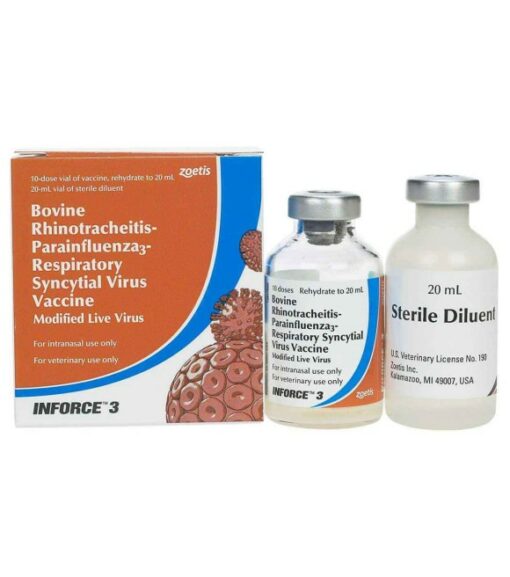 Zoetis, Inforce 3 Cattle Vaccine, 10 dose | Wilco