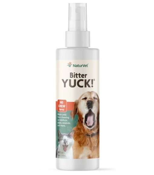 NaturVet, Bitter Yuck! Now Chew Spray Pets, 8 oz | Wilco