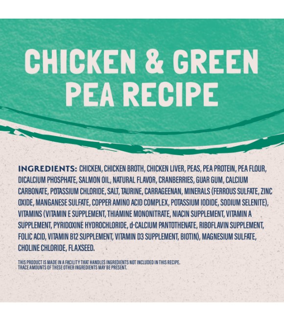 Natural Balance, Chicken & Green Pea Formula Pate Cat Food, 5.5 oz ...