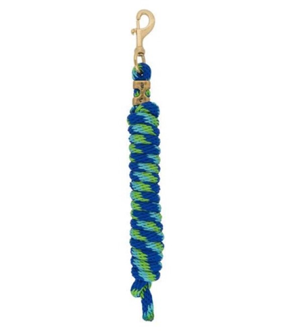Green Rope Tough 1 Poly Lead Rope With Bolt Snap - 8.5ft Horse Training ...