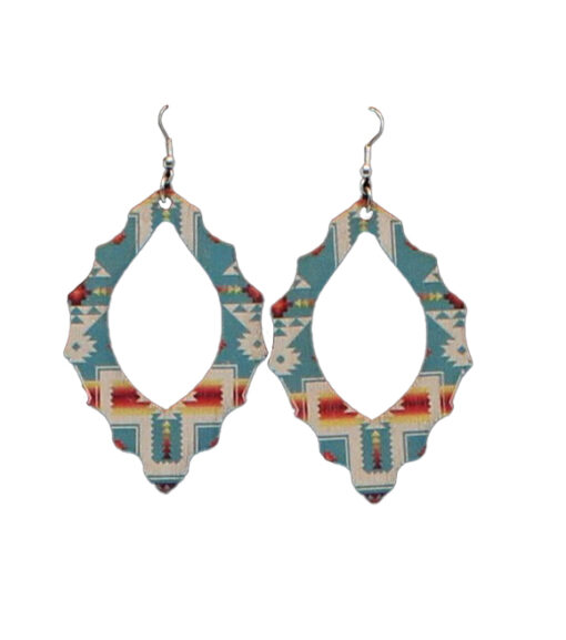 Silver Strike, Turquoise Aztec Patterned W… D4600102 | Wilco