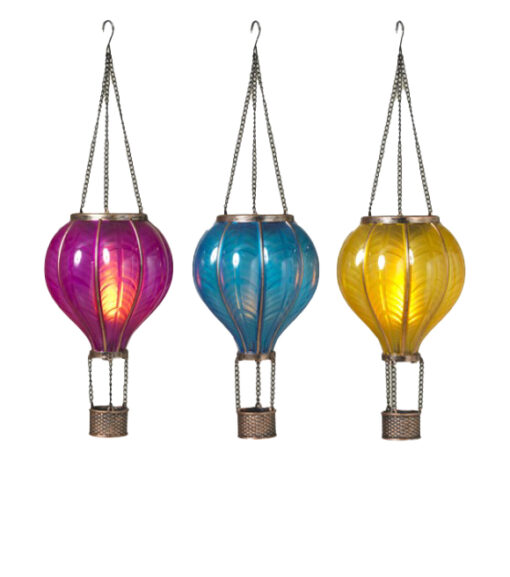 Gerson, Assorted Solar Light Hanging Balloon | Wilco