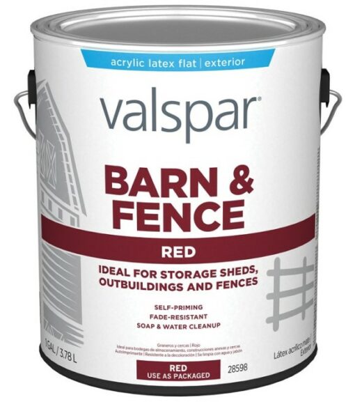 Valspar, Red Barn & Fence Latex Exterior Paint - Wilco Farm Stores