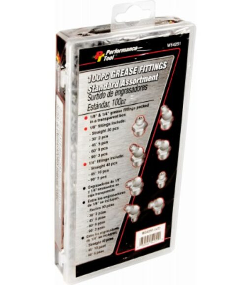 Wilmar Performance Tool, Grease Fitting, 100 pk | Wilco