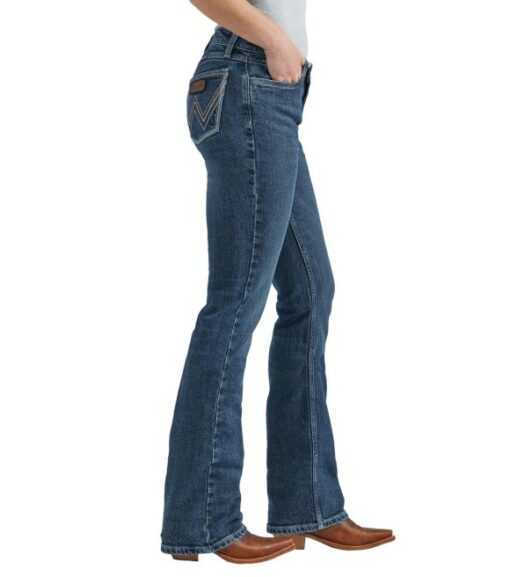 Wrangler, Ladies Retro Mae Mid Rise Bootcut Jean, 112352975 - Wilco Farm Stores