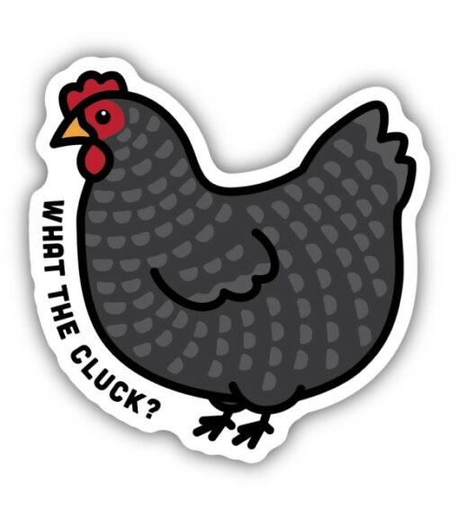 Stickers Northwest, What the Cluck Chicken Sticker | Wilco