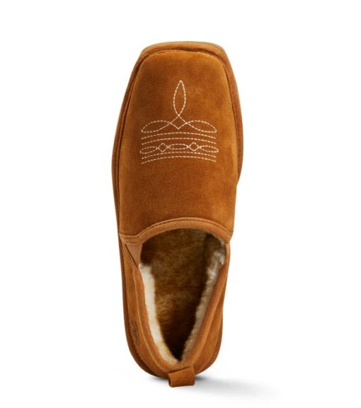 Ariat, Men's Chestnut Lasso Square Toe Slipper - Wilco Farm Stores