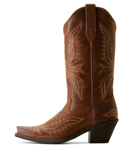Ariat, Ladies Rafter Tan Round Up Collins Western Boots - Wilco Farm Stores