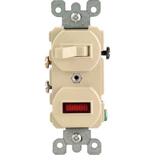 Leviton Commercial Grade Ivory 15A Switch… ot Light | Wilco