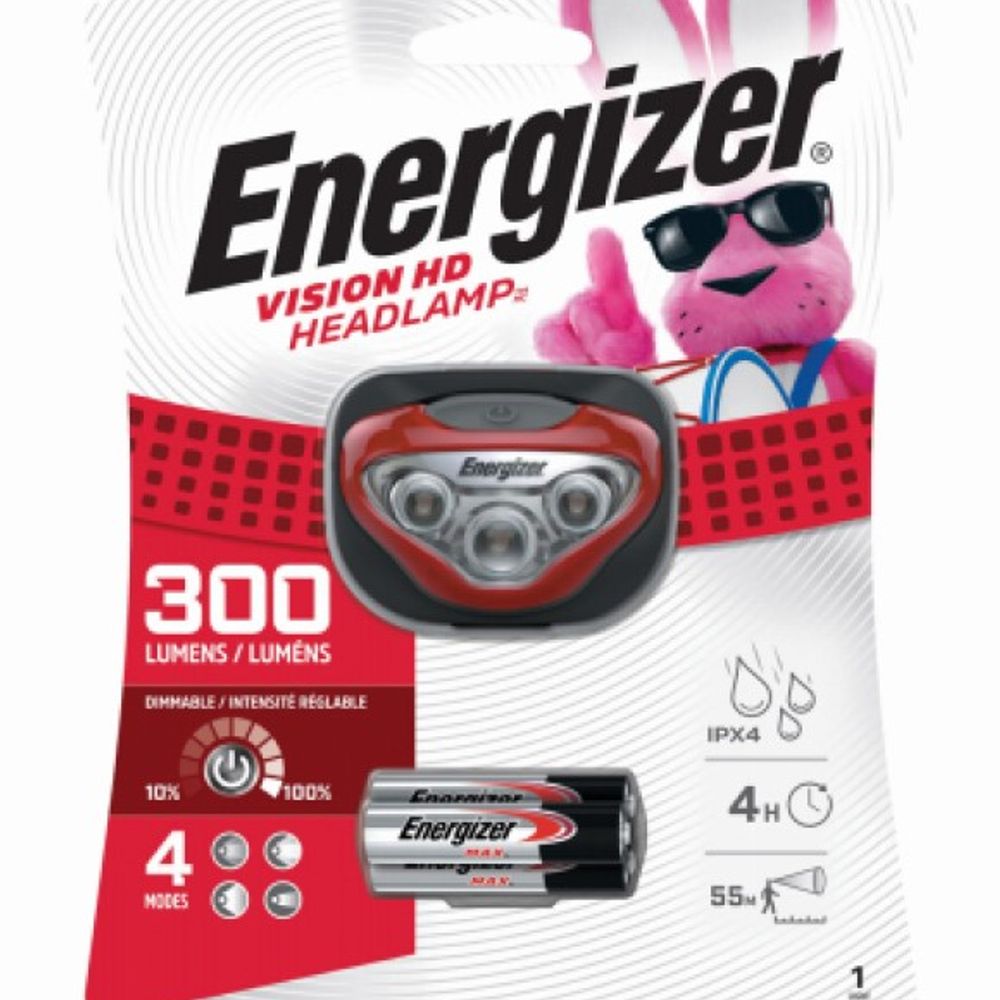 Energizer, Vision HD LED Headlamp, 300 Lumens | Wilco