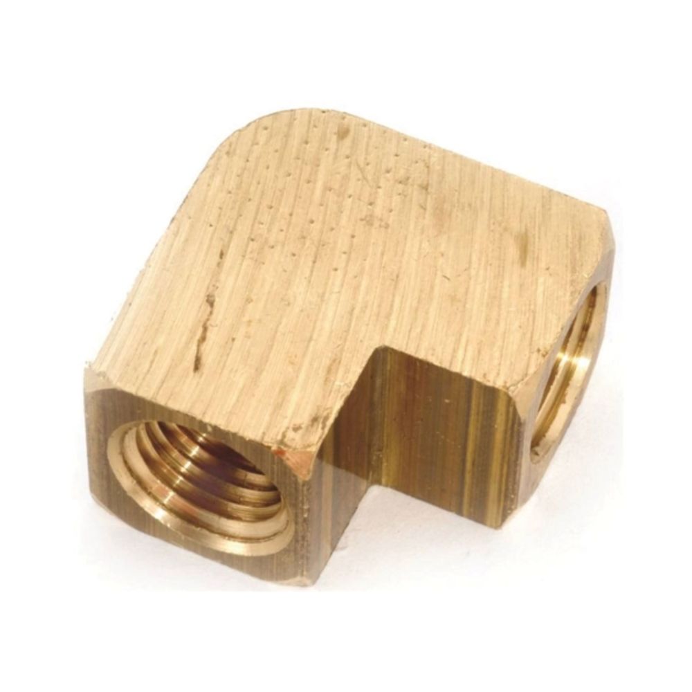 Anderson Metals 756100-02 Brass Elbow, 1/8 in, FIP | Wilco