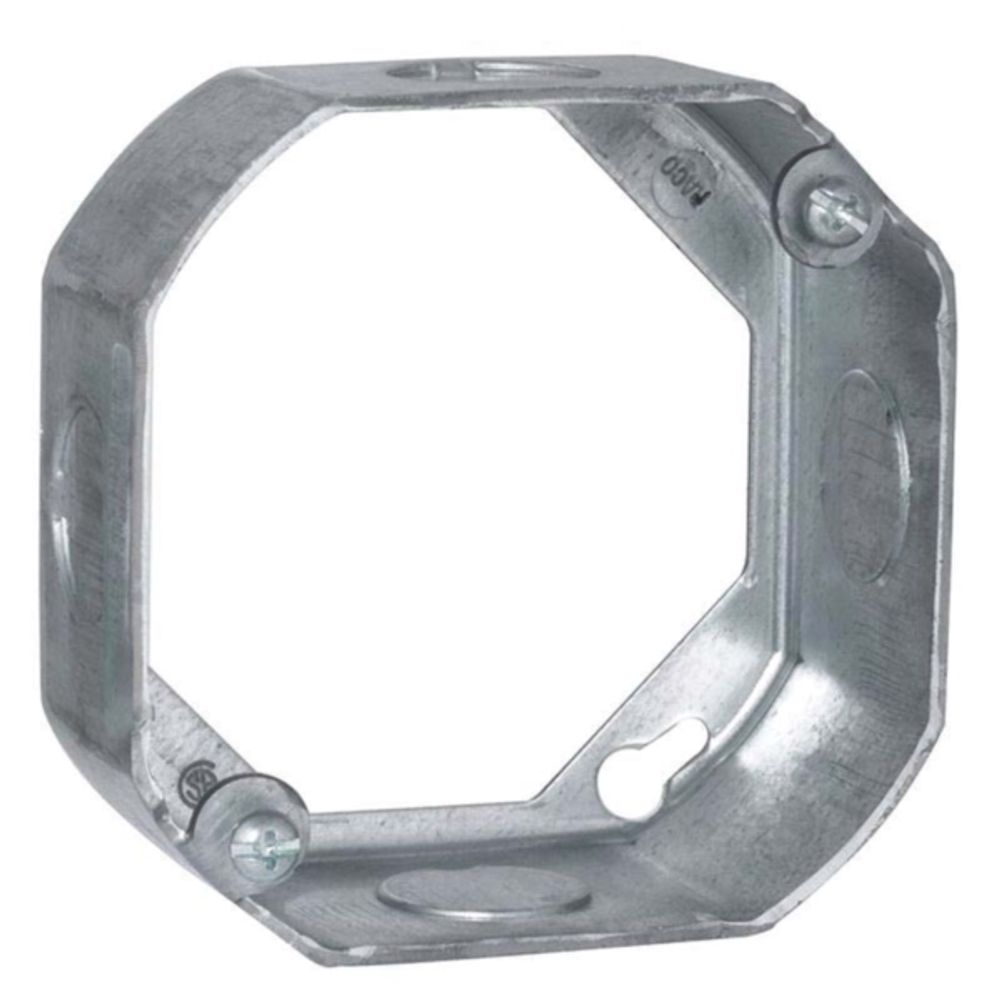 RACO 128 Octagon Box, Steel, Metallic | Wilco