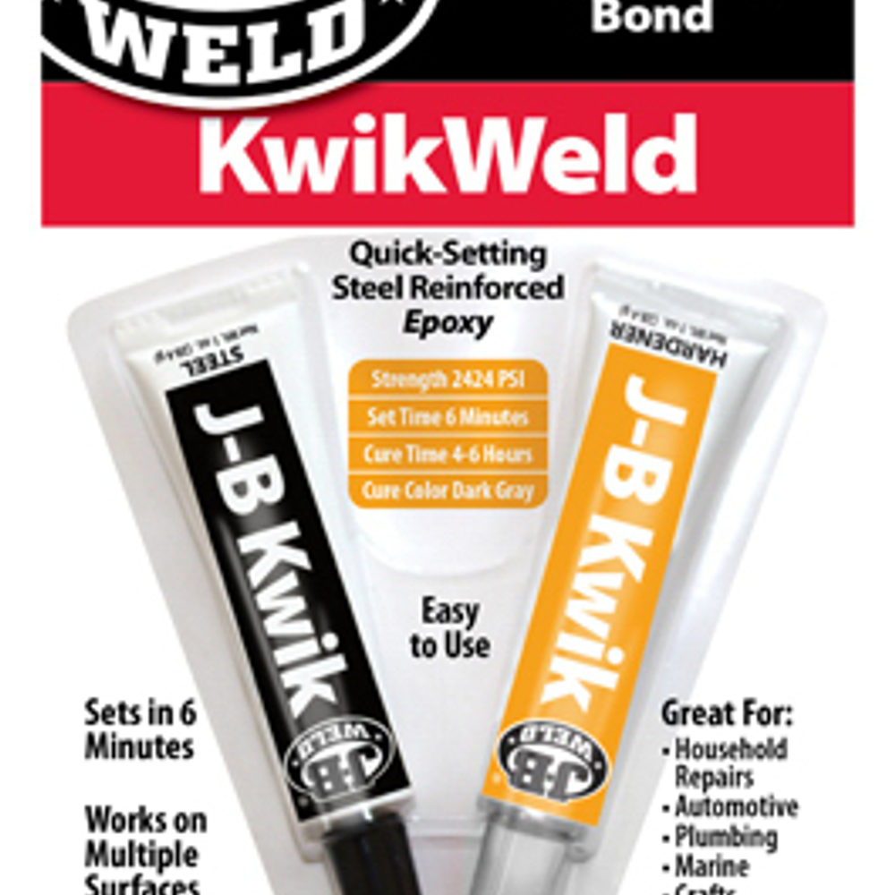 J-B WELD 8276 Cold Weld Epoxy, Dark Gray, 1 oz Tube | Wilco