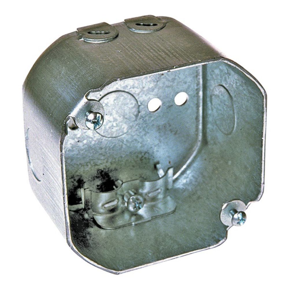 RACO 175 Octagon Box, Steel, Gray | Wilco