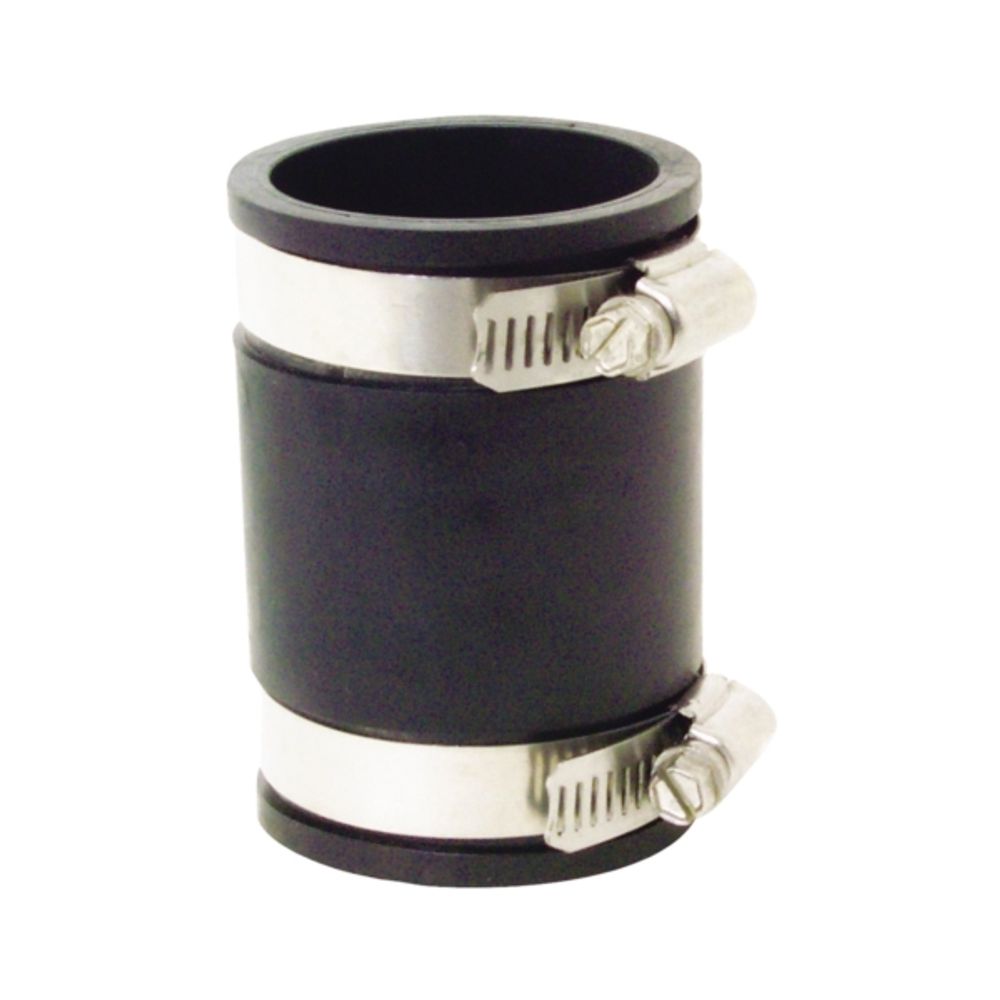 FERNCO P1056-150 Pipe Coupling, 1-1/2 in,… L, Black | Wilco