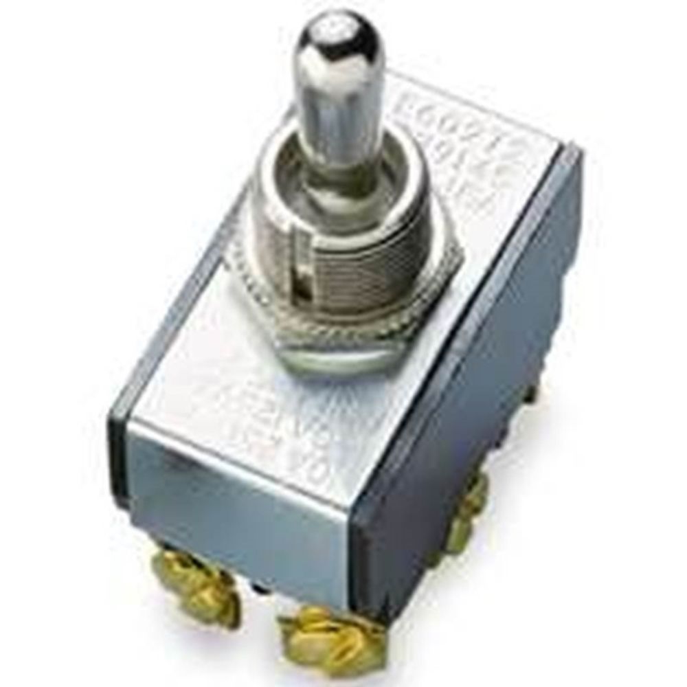GB GSW-16 Toggle Switch, 125/250 V, Screw… , Silver | Wilco