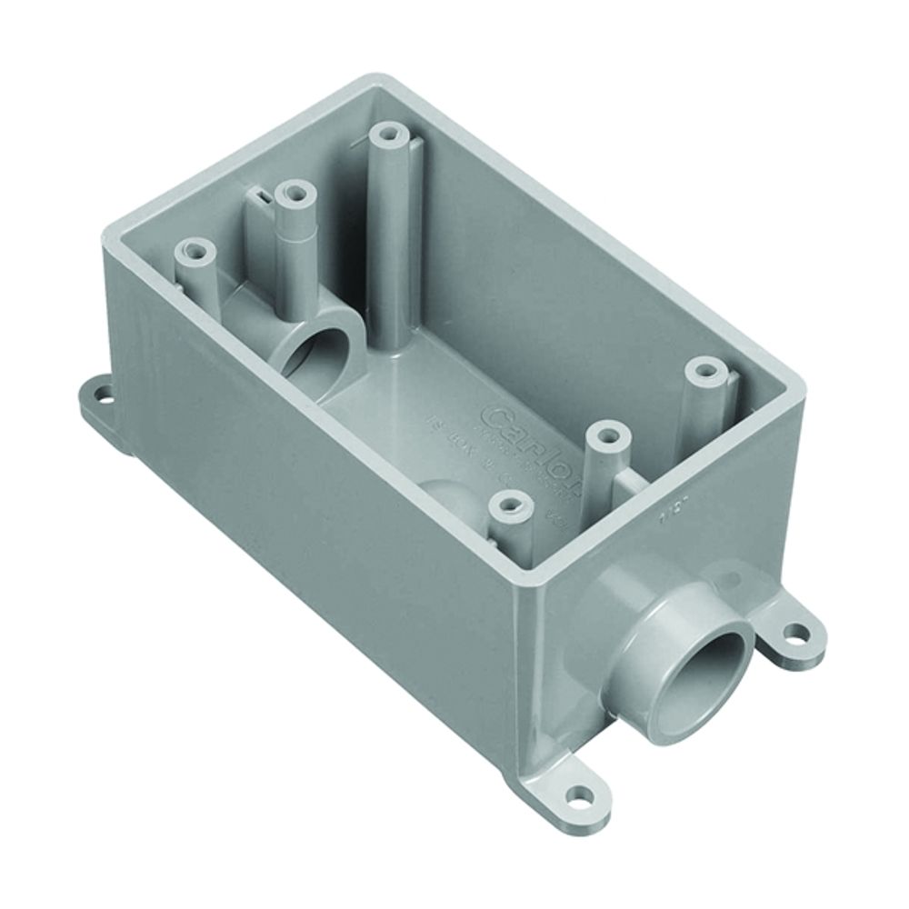 Carlon E981EFN-CTN Switch Box, Rectangular… VC, Gray | Wilco