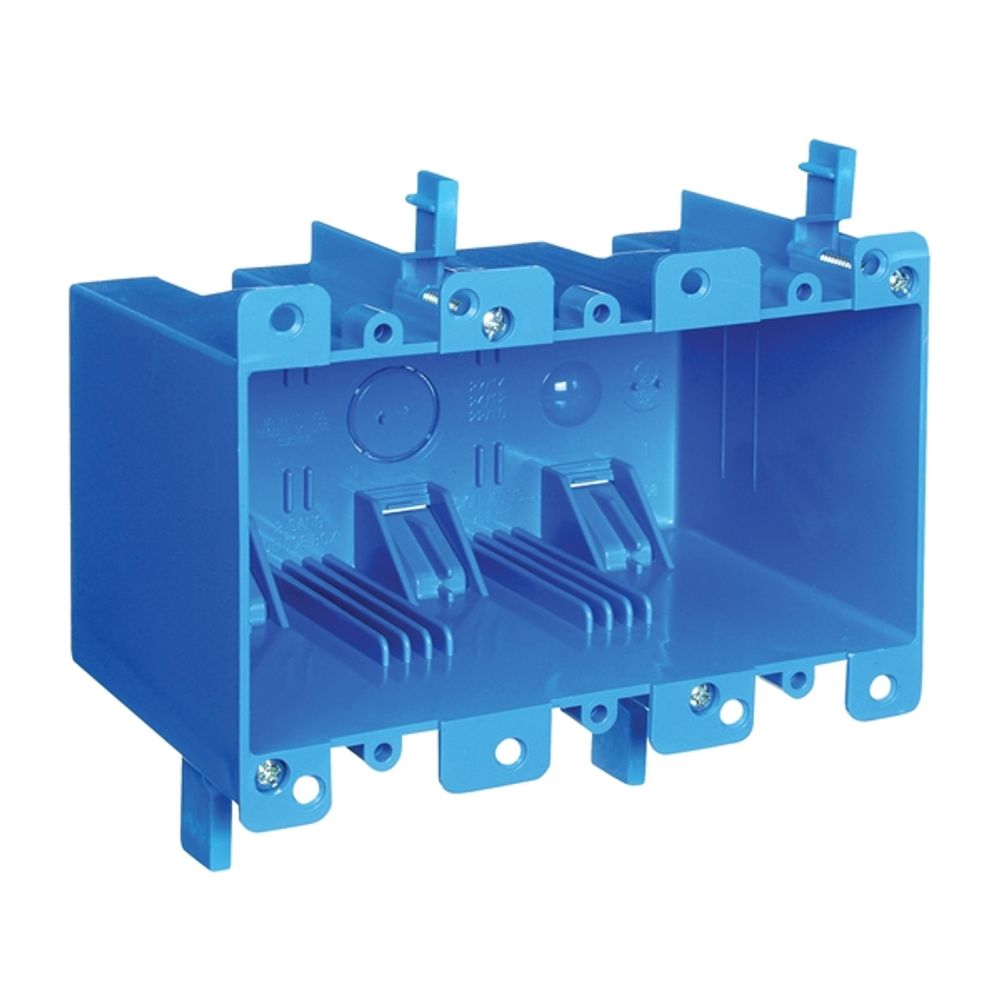 Carlon B355R Outlet Box, Clamp Mounting, PVC | Wilco