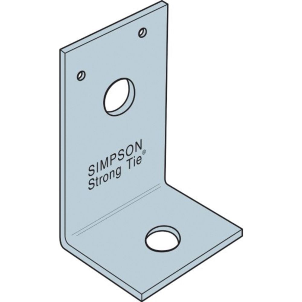 Simpson Strong-Tie A33 Angle, 12 ga, Steel… lvanized | Wilco