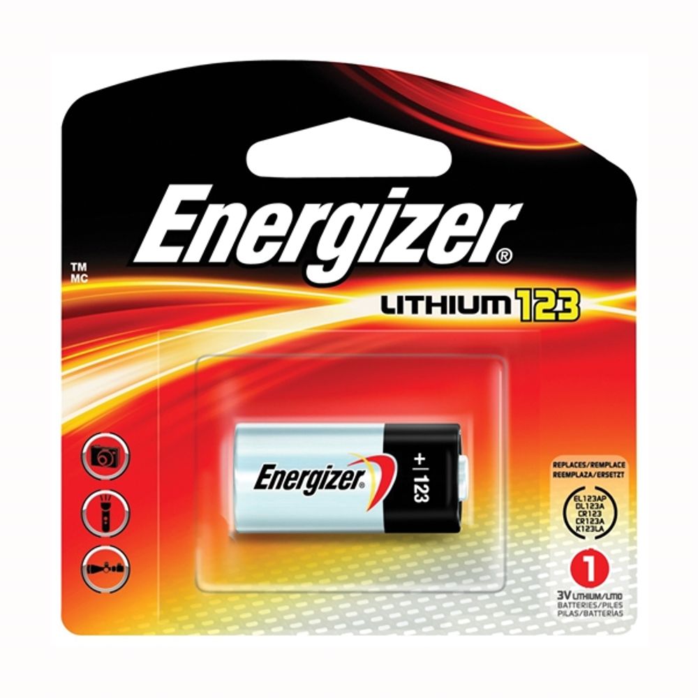 Energizer EL123AP Series EL123APBP Lithium… 1500 mAh | Wilco