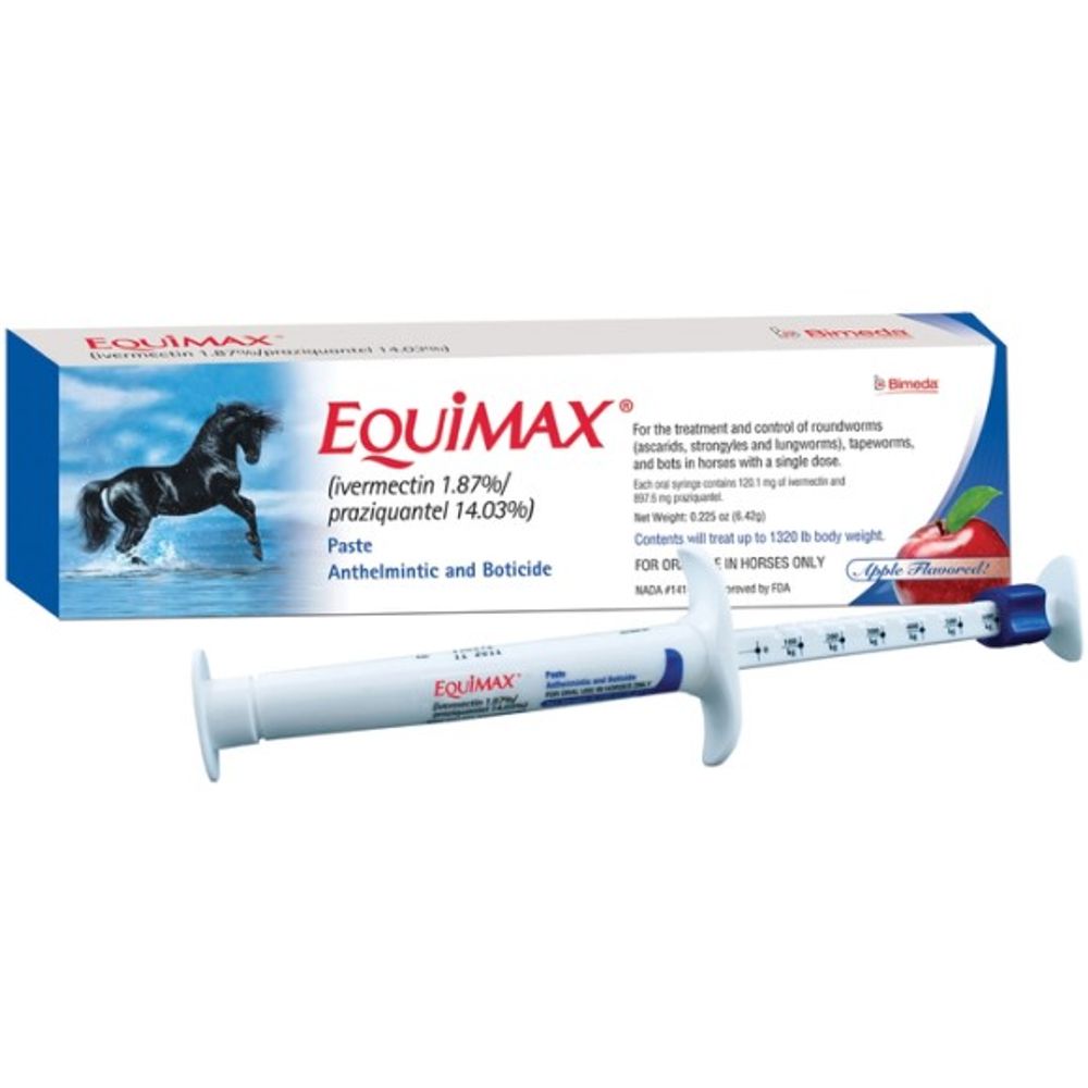 Equimax, Horse Wormer Paste, 6.42 gm | Wilco