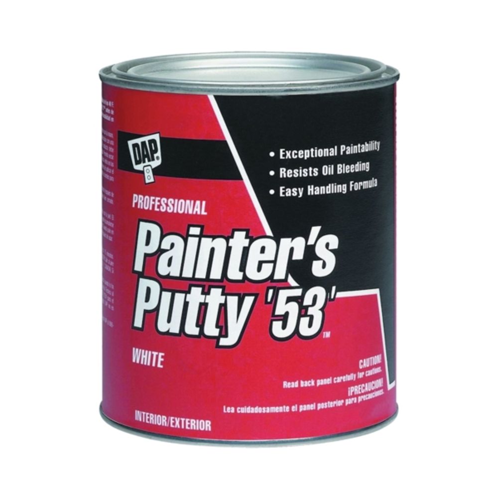 DAP 12240 Painter's Putty, White, 0.5 pt Tub | Wilco