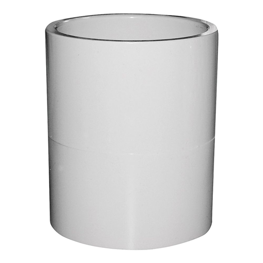 GENOVA 300 Series 30190 Pipe Coupler, 2-1/… t, White | Wilco