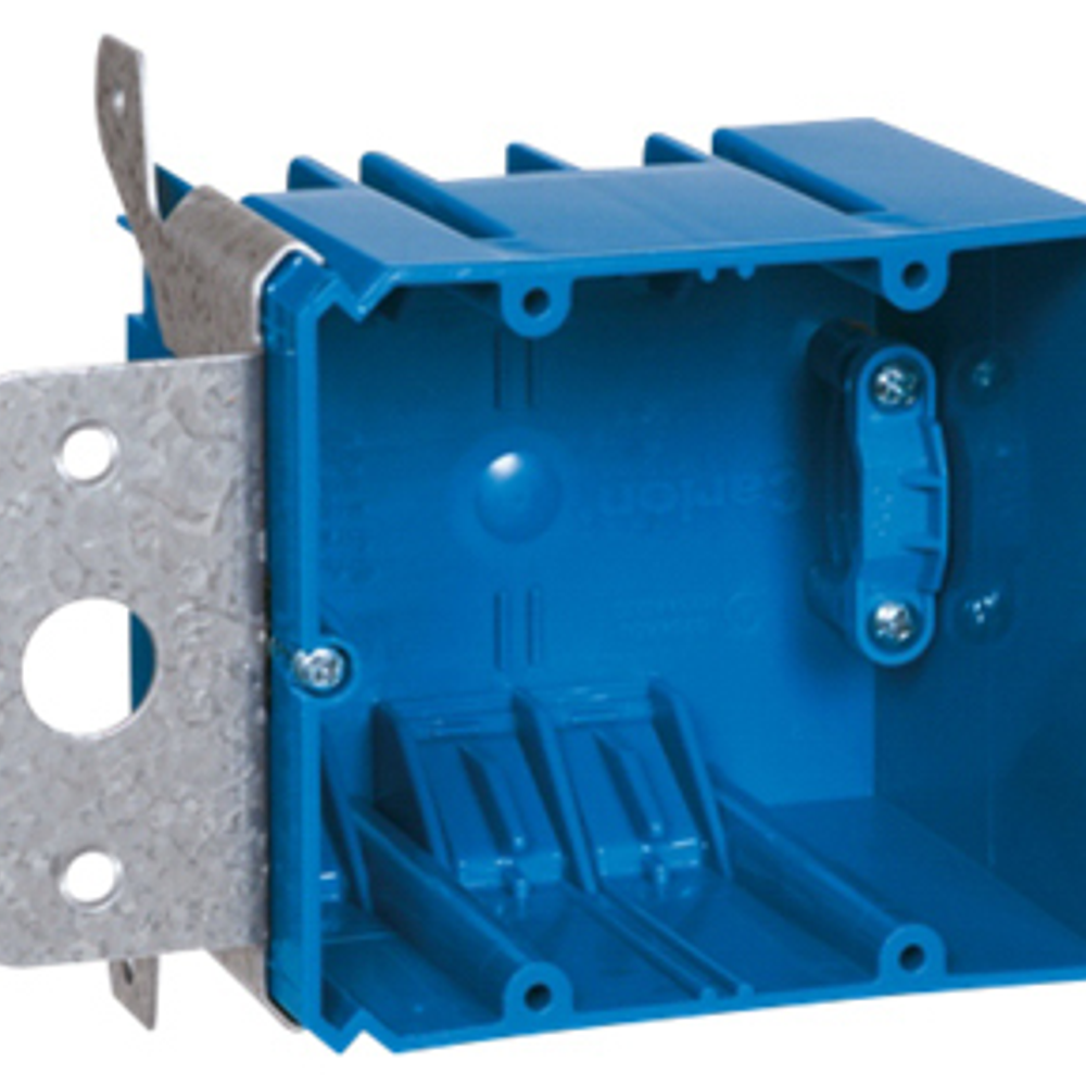 Carlon Adjust-A-Box Electrical Box With Ra… Metallic | Wilco