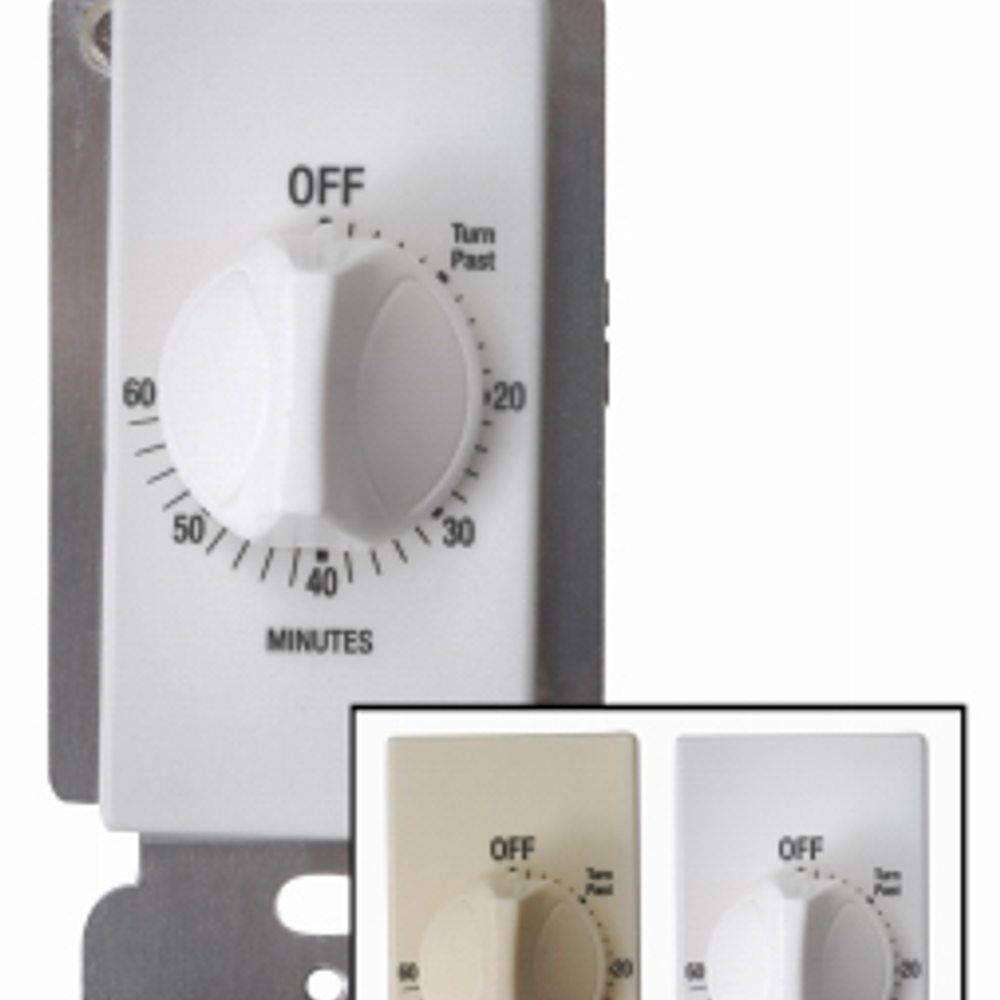 In-Wall 60-Minute Spring-Wound Timer | Wilco