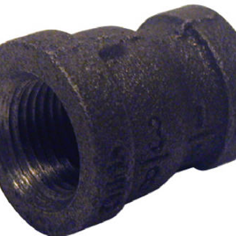 Pipe Fitting, Black Coupling, 3/4 x 3/8-In. | Wilco