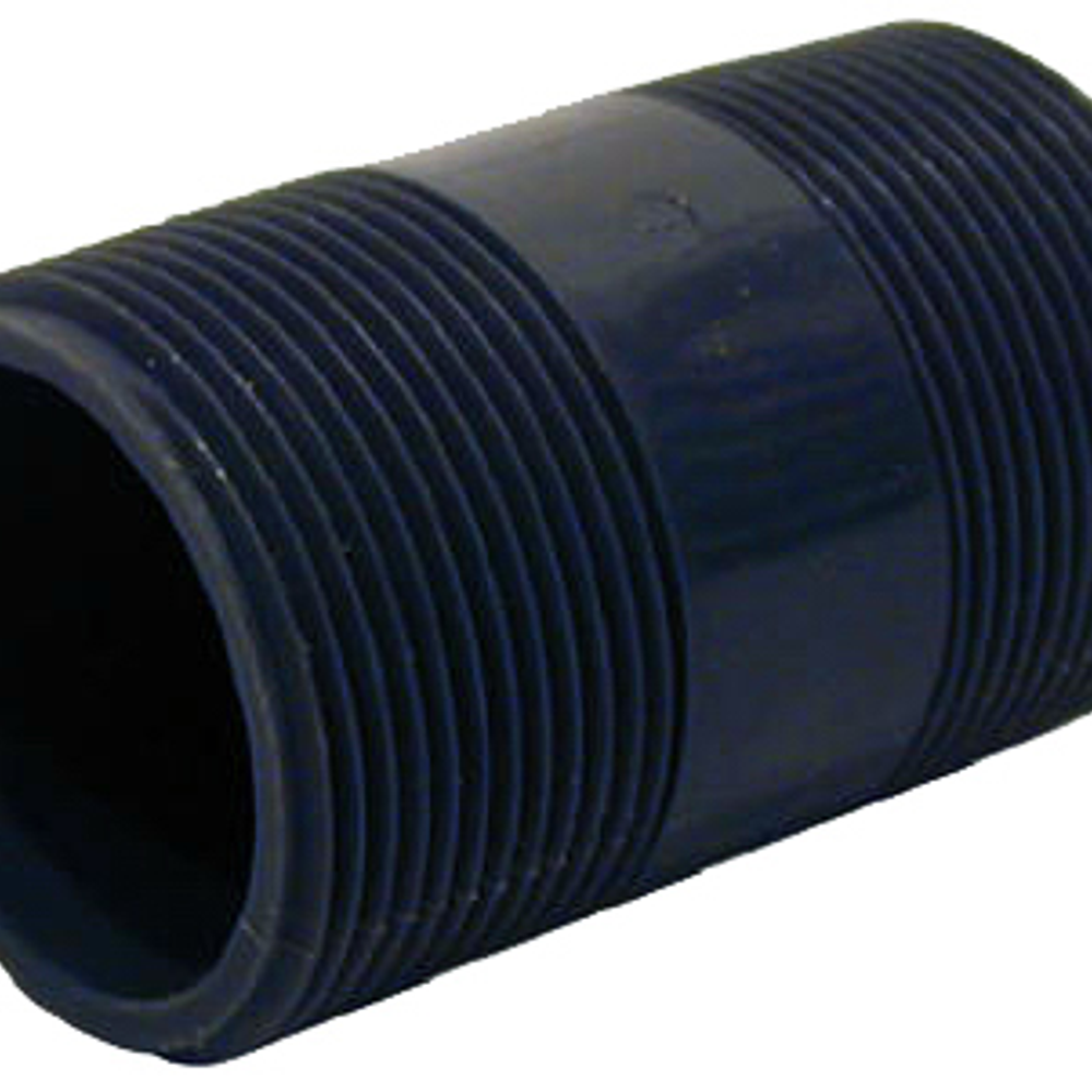 Pipe Fitting, PVC Nipple, Schedule 80, 2 x 6-In. | Wilco