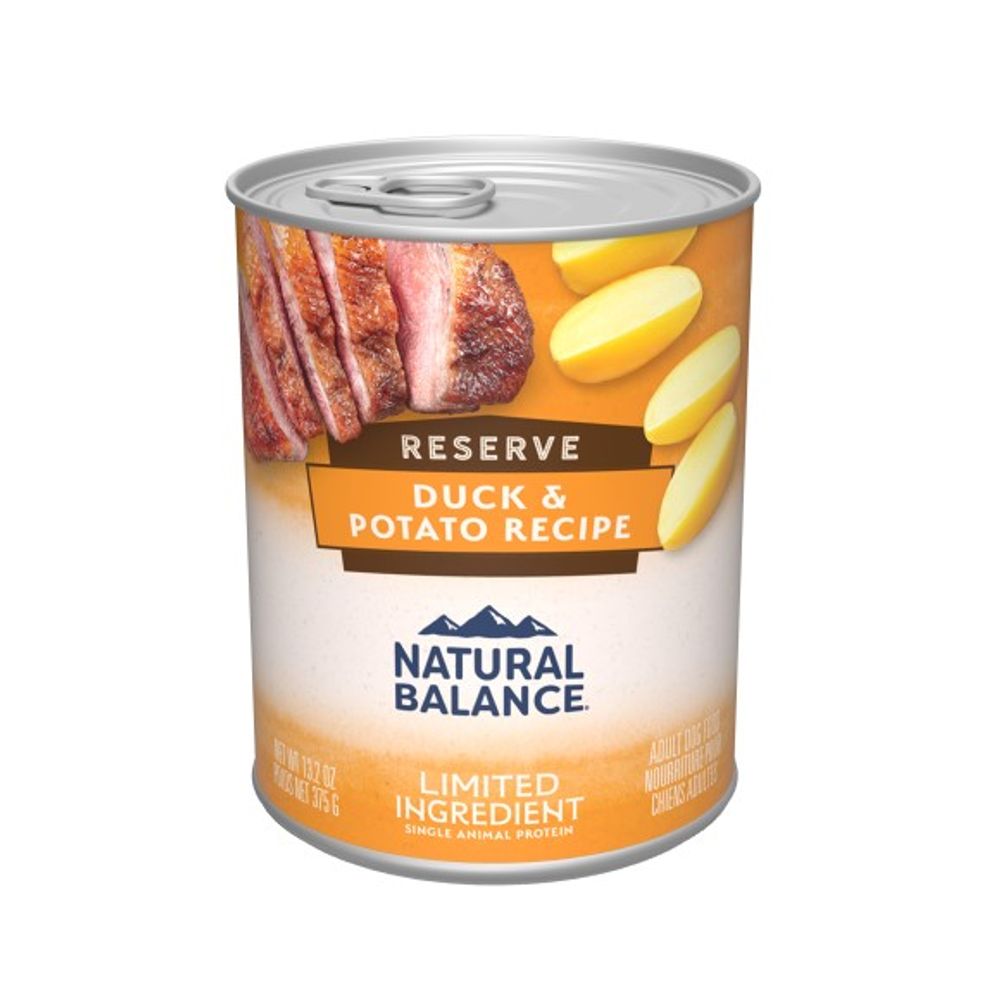 Natural Balance, Reserve Duck & Potato Recipe, 13 oz | Wilco