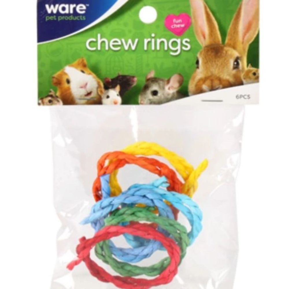 Ware, Colorful Chew Rings, 6 pk | Wilco