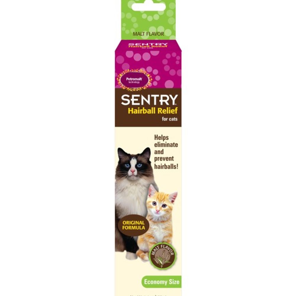 Sentry, Hairball Relief for Cats, 4.4 oz | Wilco