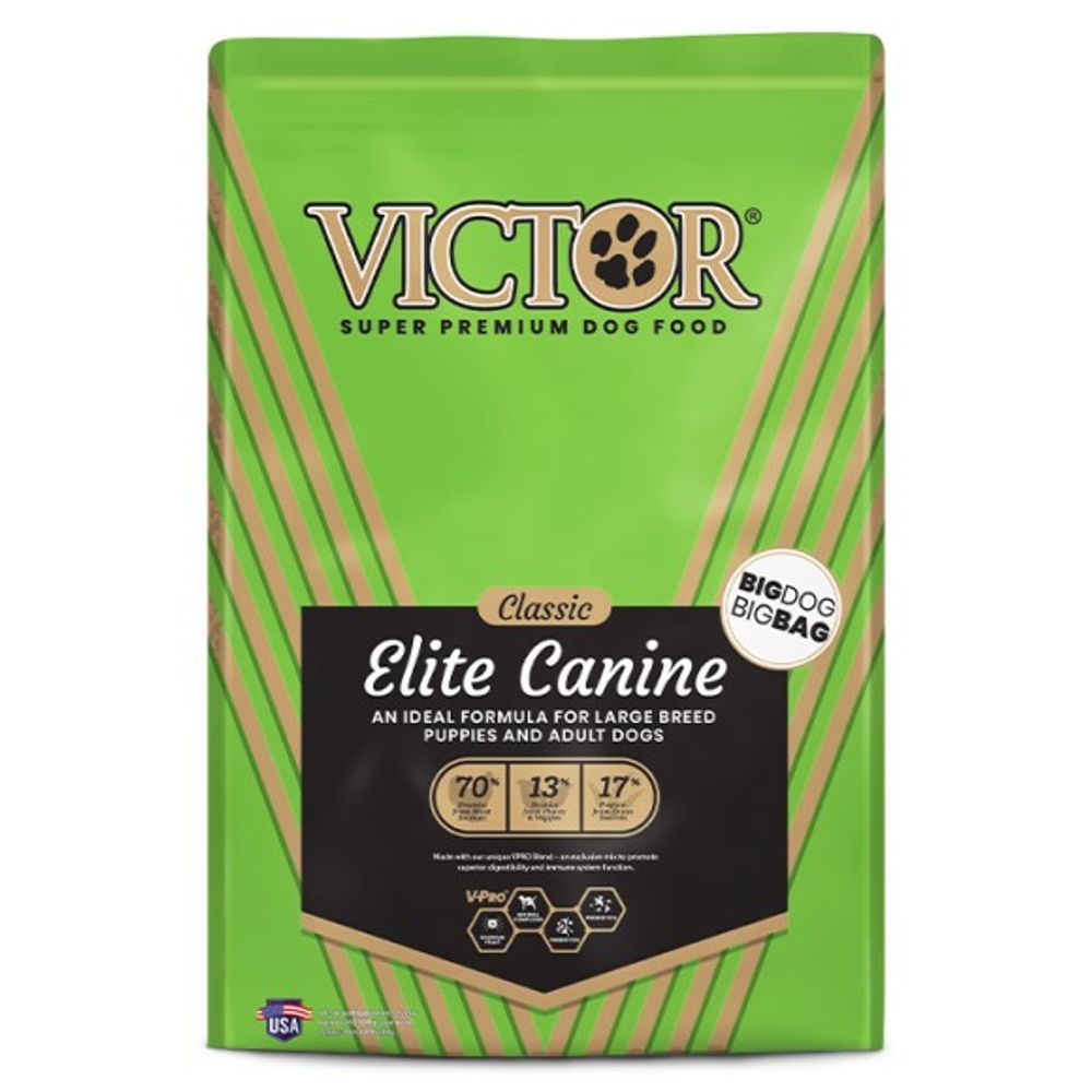 Victor, Classic Elite Canine Large Breed D… d, 50 lb | Wilco