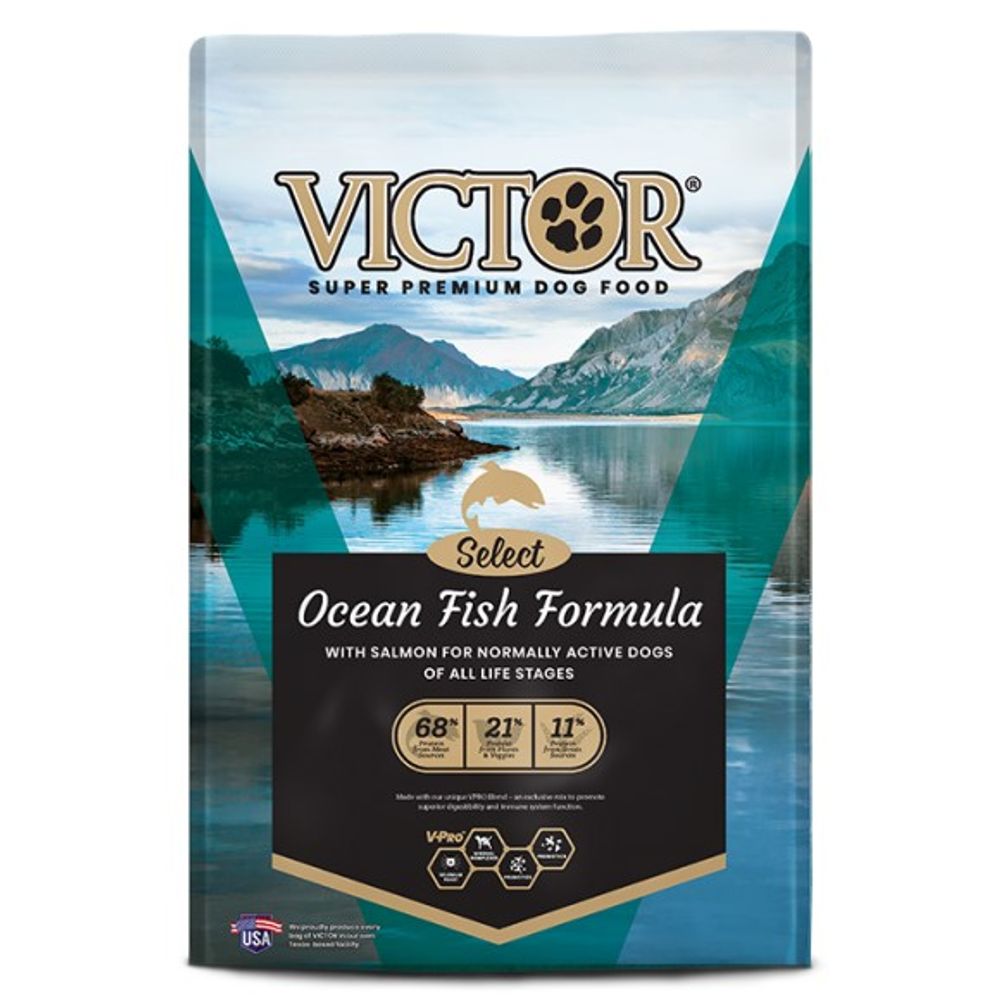Victor, Select Ocean Fish Formula with Sal… d, 40 lb | Wilco
