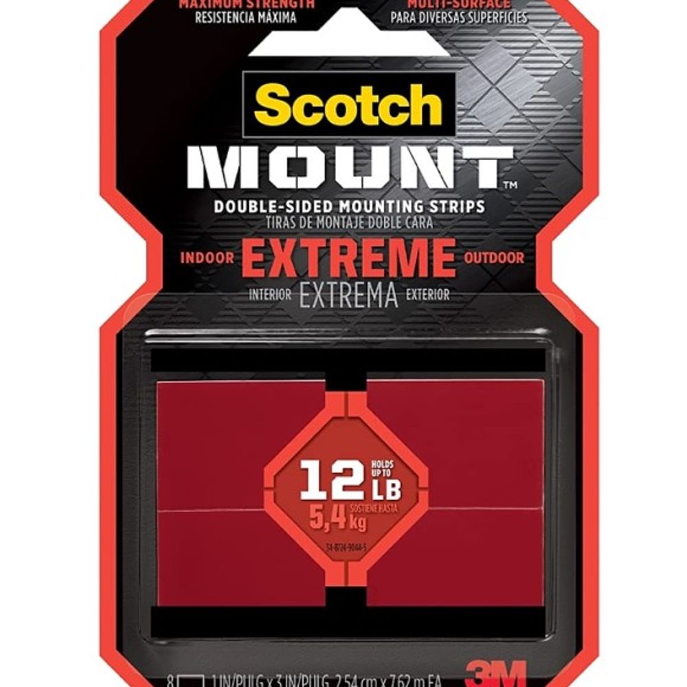 Scotch, Mount Extreme Double-Sided Mountin… m x 7,62 | Wilco